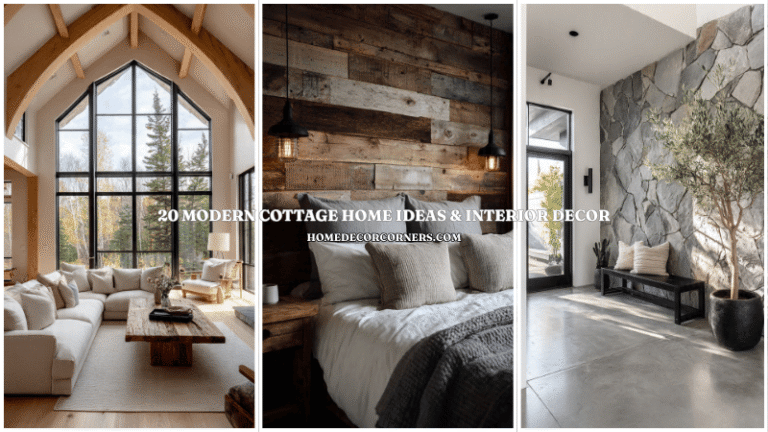 Modern Cottage Home Ideas & Interior Decor - Home Decor Corners